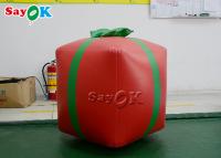 China 3.3ft Inflatable Christmas Gift Boxes PVC Holiday Lawn Decorations for Indoor Outdoor for sale