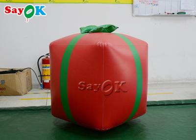 China 3.3ft Inflatable Christmas Gift Boxes PVC Holiday Lawn Decorations for Indoor Outdoor for sale