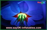 China Colorful Inflatable Hanging Flower Decoration 1.5m with LED Light and Remote Control for sale