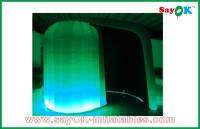China Custom Inflatable Dome LED Photo Booth 2.4m Wedding Party Prop 100-240V for sale