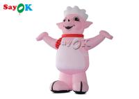 China Custom Inflatable Advertising Balloon 4m 13ft Mascot Pig Cook Model for Restaurant Opening for sale