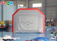 China 26x13x10FT Inflatable Spray Booth Car Painting Tent Outdoor Portable Air Tent with 210D Oxford Fabric for sale