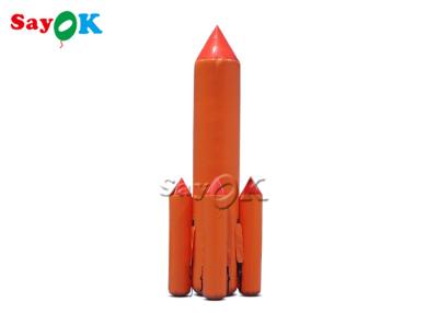 China Giant Inflatable Rocket Game 5m for Event Promotional Sports Games Durable PVC for sale