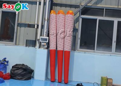 China Giant Inflatable Torch 3m 10ft Sports Competition Game Challenge Fun Event Prop for sale
