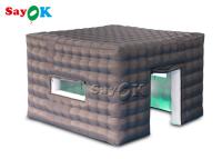 China Commercial Inflatable Cube Tent 3m with LED Light for Outdoor Events for sale