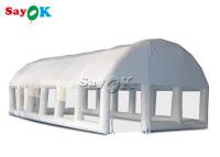China Large Inflatable Tent 0.55mm PVC Transparent Airtight Dome for Swimming Pool Cover for sale