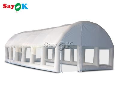 China Large Inflatable Tent 0.55mm PVC Transparent Airtight Dome for Swimming Pool Cover for sale