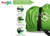 China Reusable Outdoor Inflatable Movie Screen Storage Bag Custom Logo Cotton Canvas for sale