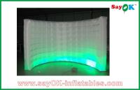 China 210D Oxford Cloth Inflatable LED Wall Decoration 4m x 2m Customizable for sale