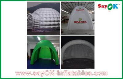 China Custom Inflatable Tent 210D Oxford Cloth PVC 12-18KPA Outdoor Camping Marquees for Sale for sale