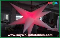 China Customized Party Event Decoration Inflatable Hanging LED Light Star for sale