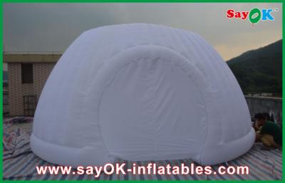 China Commercial Inflatable Dome Tent 210D Oxford Cloth Party Tent with LED Light Custom Size for sale