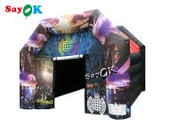 China 15x15ft Inflatable Disco Marquee Tent with Bluetooth Speaker and LED Light for Events for sale