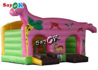 China Customized Kids Inflatable Amusement Park T-Rex Dinosaur Theme Bouncy Castle 3m for sale