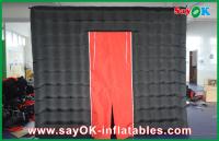China Inflatable Photo Booth Tent 2.4m x 2.4m with LED Lights Oxford Cloth for Wedding Party Rental for sale