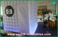 China Inflatable Photo Booth 2.5m x 2.5m x 2.5m with LED Lights and Logo Print for Events for sale