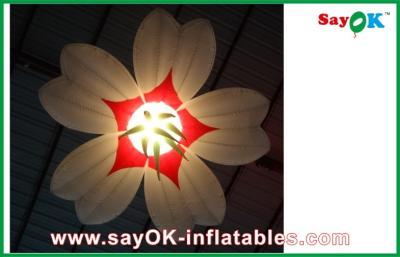 China Beautiful Inflatable Lighting Decoration Inflatable Iighting Flower For Wedding for sale