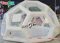 China Transparent Inflatable Bubble Tent 3x3m Hotel Pop Up Clear PVC for Events for sale