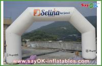 China Custom Inflatable Arch 0.4mm PVC Finish Line Gantry for Event Decoration 7x4m for sale