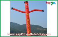 China Sky Dancer Inflatable Red Rip-Stop Nylon Durable Advertising Inflatable Air Dancer / Sky for sale
