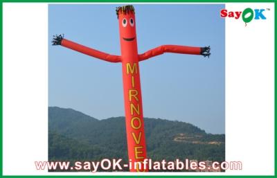 China Sky Dancer Inflatable Red Rip-Stop Nylon Durable Advertising Inflatable Air Dancer / Sky for sale