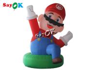 China 4m 13ft Giant Inflatable Super Mario Character - 210D Oxford Cloth with CE/SGS/UL Certification for Festivals for sale