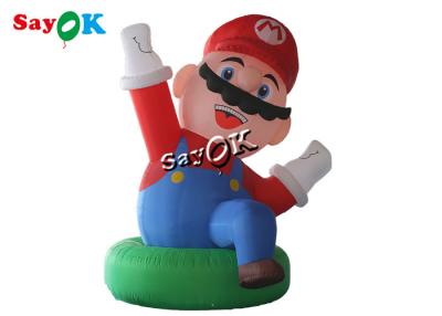 China 4m 13ft Giant Inflatable Super Mario Character - 210D Oxford Cloth with CE/SGS/UL Certification for Festivals for sale