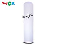China Custom White Inflatable LED Pillar Column 3W for Advertising Events for sale