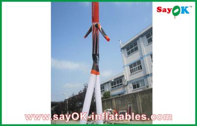 China 2 Leg Rip-stop Nylon Inflatable Air Dancer 3m-8m Height with CE/UL Certified Blower for Advertising for sale