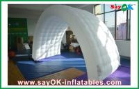 China Customized White Inflatable Event Air Tent Oxford Cloth 5m Party Tunnel Tent for sale