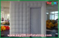 China Professional Inflatable Photo Booth 2.4m x 2.4m x 2.5m with LED Light 12 Colors Oxford Cloth for sale