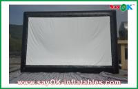 China Inflatable Movie Screen 140 Inch 16:9 Outdoor Projector Screen 4x3m Oxford Cloth for Events for sale