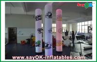China Custom Inflatable LED Lamp Post 110V 220V for Event Decoration Party Advertising for sale