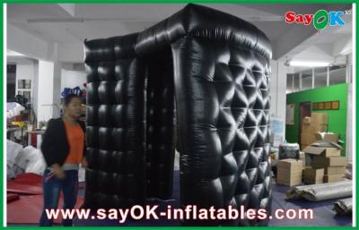 China Custom Inflatable Photo Booth Tent 210D Oxford Fabric 360 Outdoor Enclosure with CE UL Blower for sale