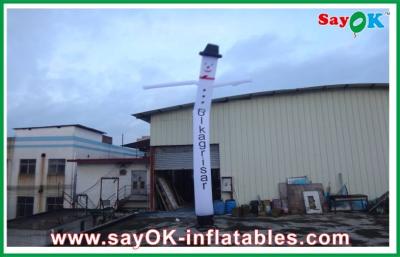 China Custom PVC Inflatable Dancer Advertising Sign 220V 110V Outdoor Sky Wave Greeting Man for sale