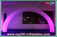 China 3m Inflatable LED Lighting Decoration Arch for Events with Customizable Colors and CE Blower for sale