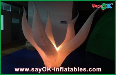 China Custom Coral Shape Inflatable Hanging LED Decoration Light 100-240V for Party Event for sale