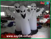 China Inflatable Halloween Decoration 12 Color LED Lighting 1m to 4m Custom Size for sale