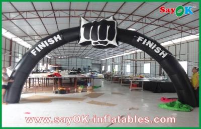 China Custom Inflatable Finish Arch 6m x 3m Durable Oxford Cloth for Events for sale