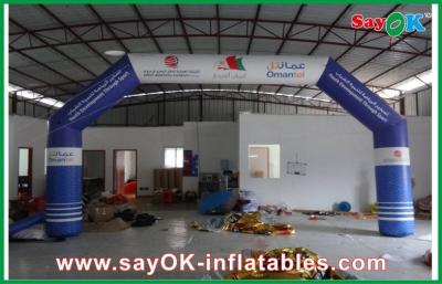 China Inflatable Run Through Tunnel 6x3m Promotion Arch Digital Printing Customizable for sale