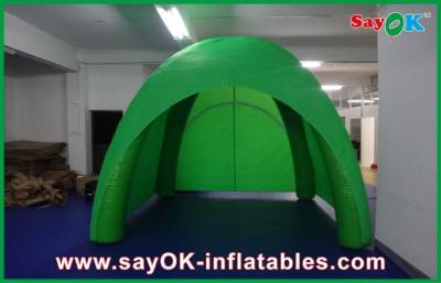China Inflatable Exhibition Tent 4x4m PVC Tarpaulin Air Tent with CE UL Blower Custom Size for sale