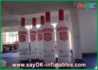 China Advertising 3 - 6m Inflatable Wine Bottle With Logo Printing for sale