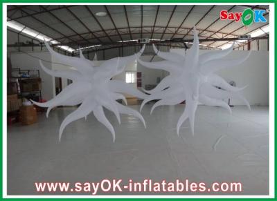 China 2m Dia Inflatable Hanging Led Lighting Decoration For Wedding Ceremony for sale