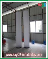 China 1.5m Dia Inflatable LED Pillar 190T Oxford Cloth Event Decoration 100-240V for sale