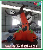 China Giant Inflatable Halloween Decorations with LED Lighting 1m-4m Custom Size for sale