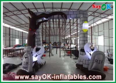 China Durable Inflatable Halloween Arch Decoration 1m-4m Custom Size for Rental Business for sale
