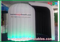 China Inflatable Photo Booth Oxford Cloth 2.4x2.4x2.5m Logo Printed Rounded Photo Tent for sale