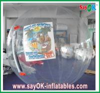 China Inflatable Zorb Ball Water Walking Ball 2.3m TPU PVC for Water Park Pool for sale