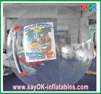 China Inflatable Zorb Ball Water Walking Ball 2.3m TPU PVC for Water Park Pool for sale