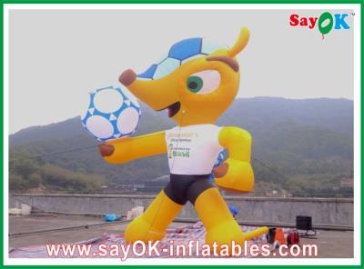 China Inflatable Cartoon Character Mascot 3m PVC Custom Color for Birthday Parties Sport Games for sale